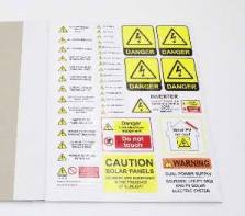 Electrical Sticker Booklet [10 pages] - Green Leaf Importers