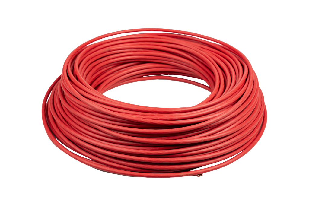 10mm PVC GP Wire Red AC - Green Leaf Importers