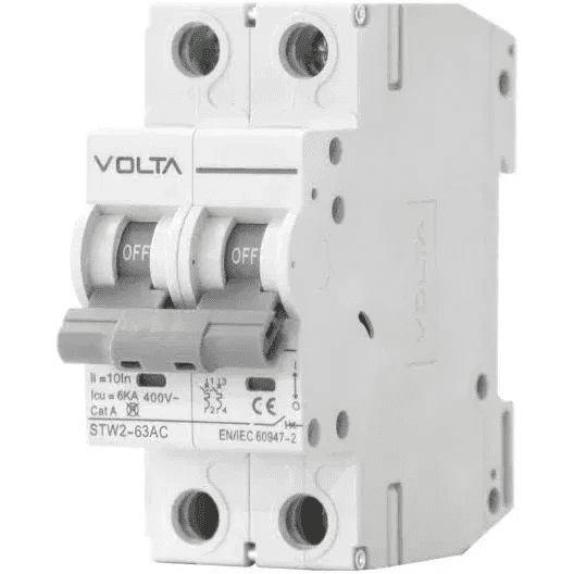 63A 2 Pole Breaker DC - Green Leaf Importers