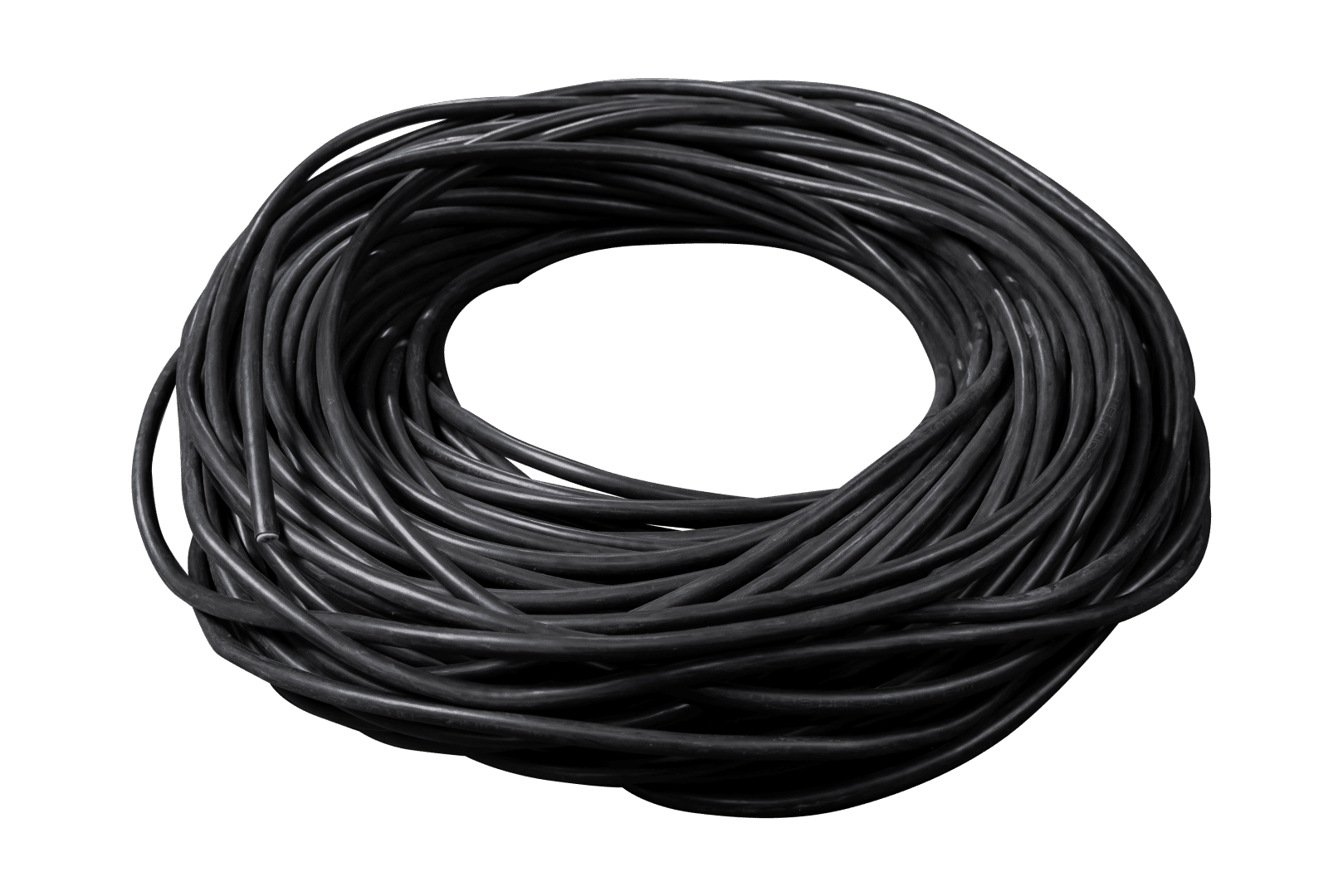 6mm Surface Cable 5 Core Black - Green Leaf Importers