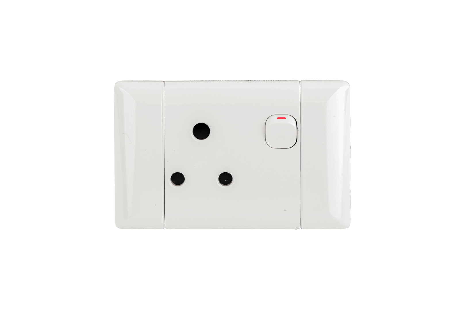 NESS44 16A Single Switched socket 100x50mm - Green Leaf Importers