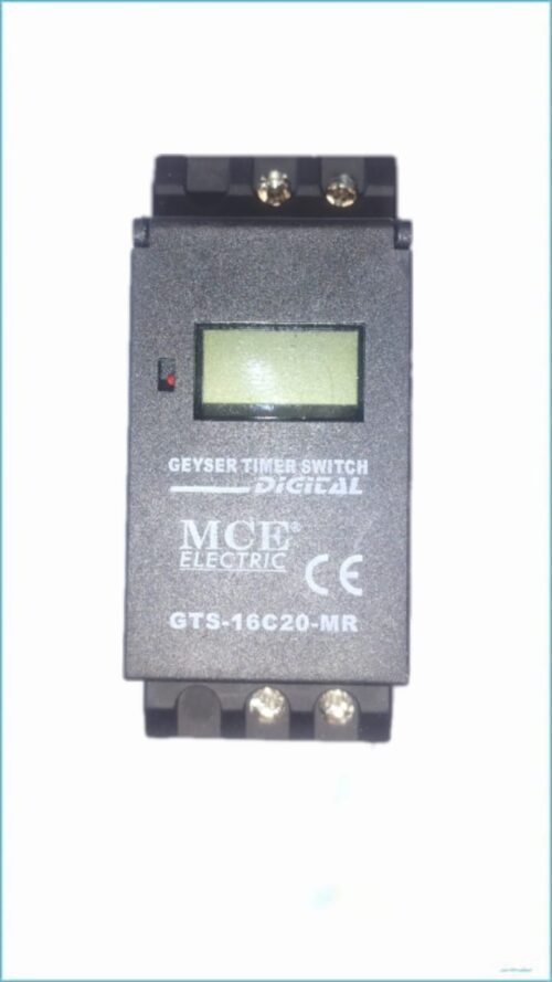 MCE Electric Digital Electronic Timer - 20A Mini Rail Mount - Green ...